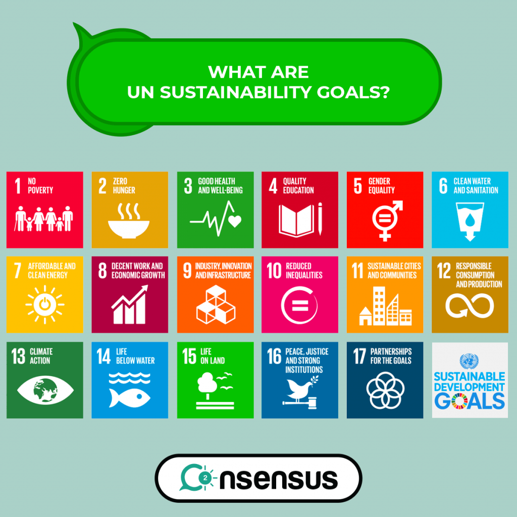 What are UN Sustainability Goals? - Co2nsensus